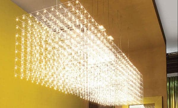 Adding Shimmer to your Interiors: Q3 Chandelier by Baxter